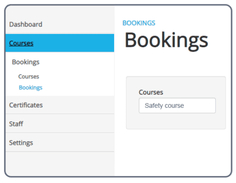 Corporate booking solution for training providers | FrontCore
